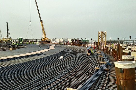 Krybar® in the Al-Zour LNG project in Kuwait | ArcelorMittal Bars & Rods